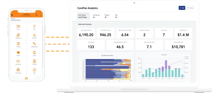 CorePlan Exploration Hub | Drilling Management Software for Mining and Exploration Teams